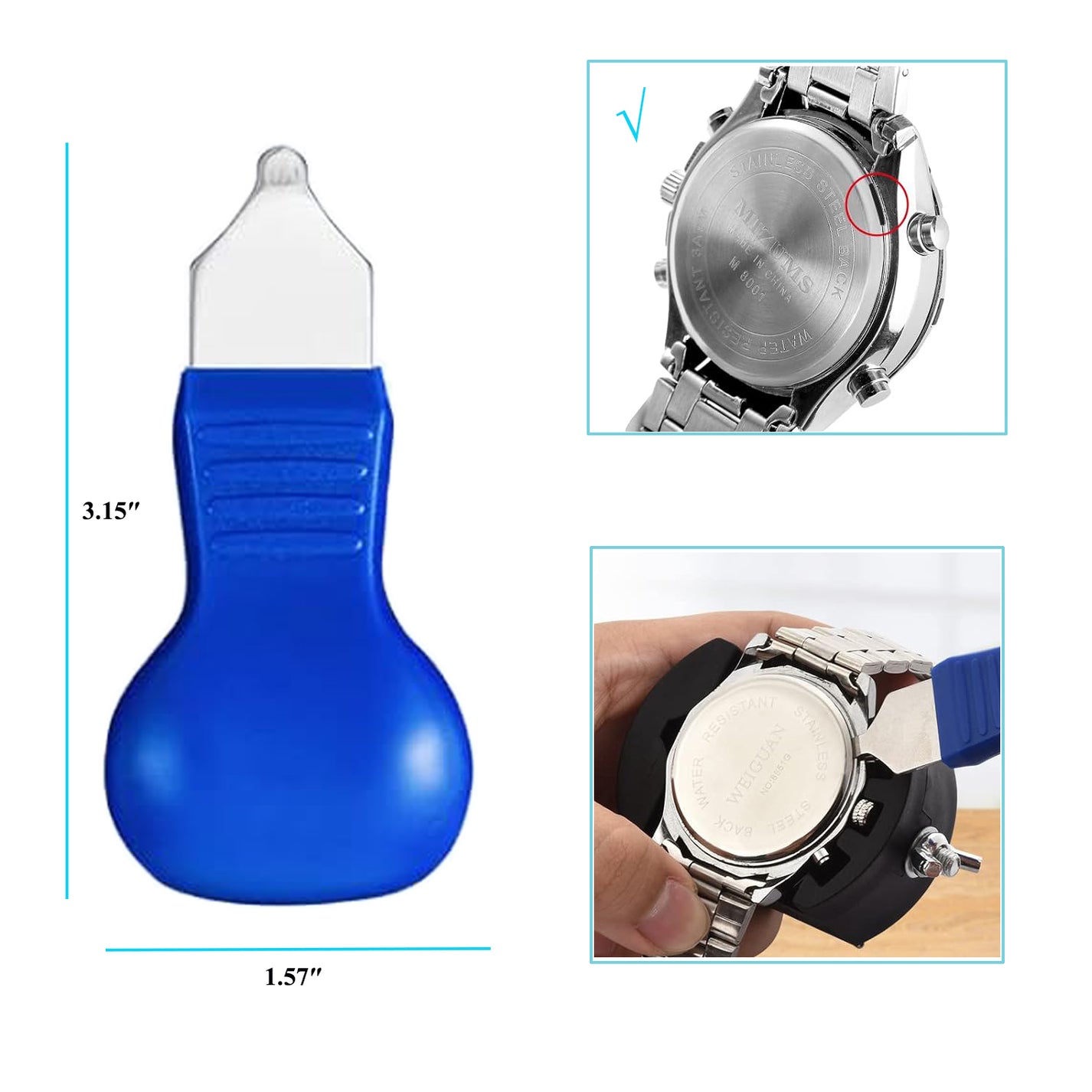 6 Types of Pry Tools for Watch Case Back Opener Remover – TICFROGWATCHES