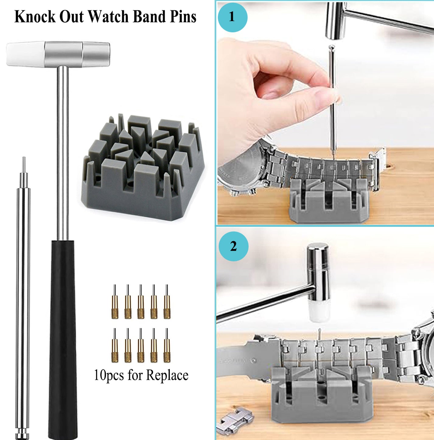 Watch Link Removal Tool, 51 in 1 Watch Band Remover Kit – TICFROGWATCHES